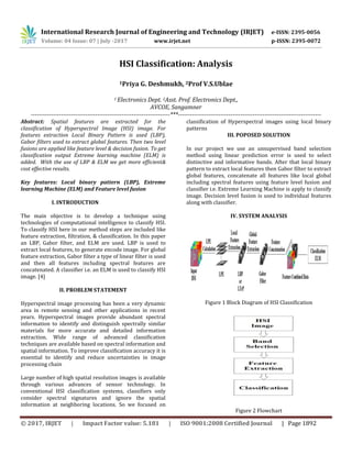 HSI Classification: Analysis | PDF