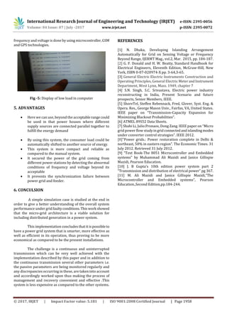 Detection of Power Grid Synchronization Failure on Sensing Frequency and Voltage Beyond ...