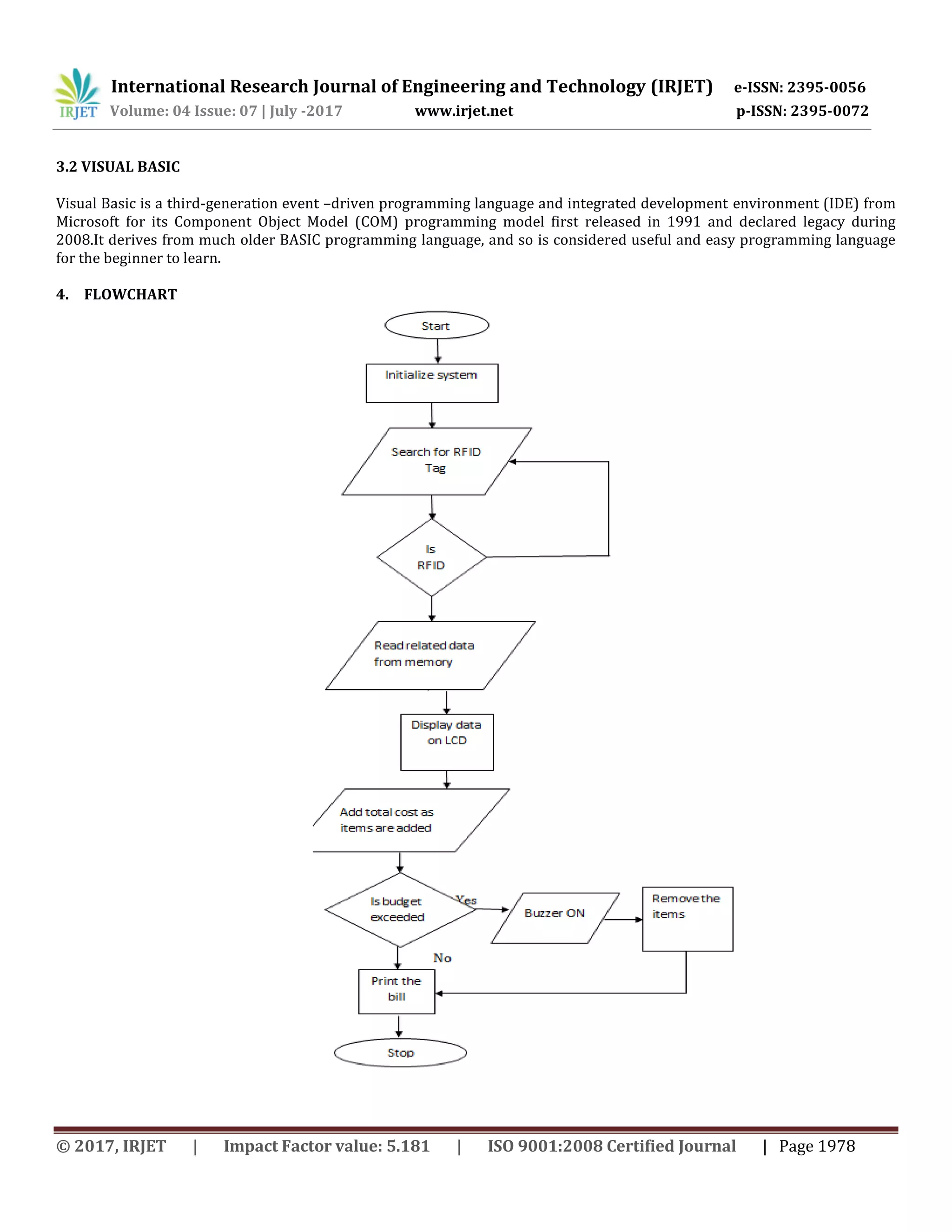RFID Based Smart Trolley for Supermarket Automation | PDF