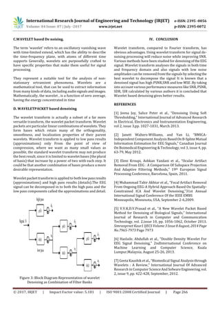 Denoising of EEG Signals for Analysis of Brain Disorders: A Review | PDF