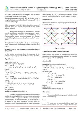 Cordial Labelings in the Context of Triplication | PDF | Science