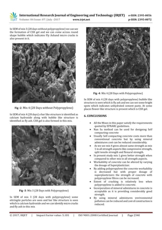 Strength Characterstics of Self Compacting Concrete with Partial ...