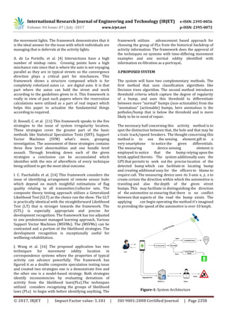 Sensor Based Detection & Classification of Actionable & Non-Actionable Conditions of Roadways ...