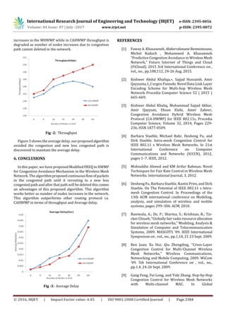 Modified PREQ in HWMP for Congestion Avoidance in Wireless Mesh Network | PDF
