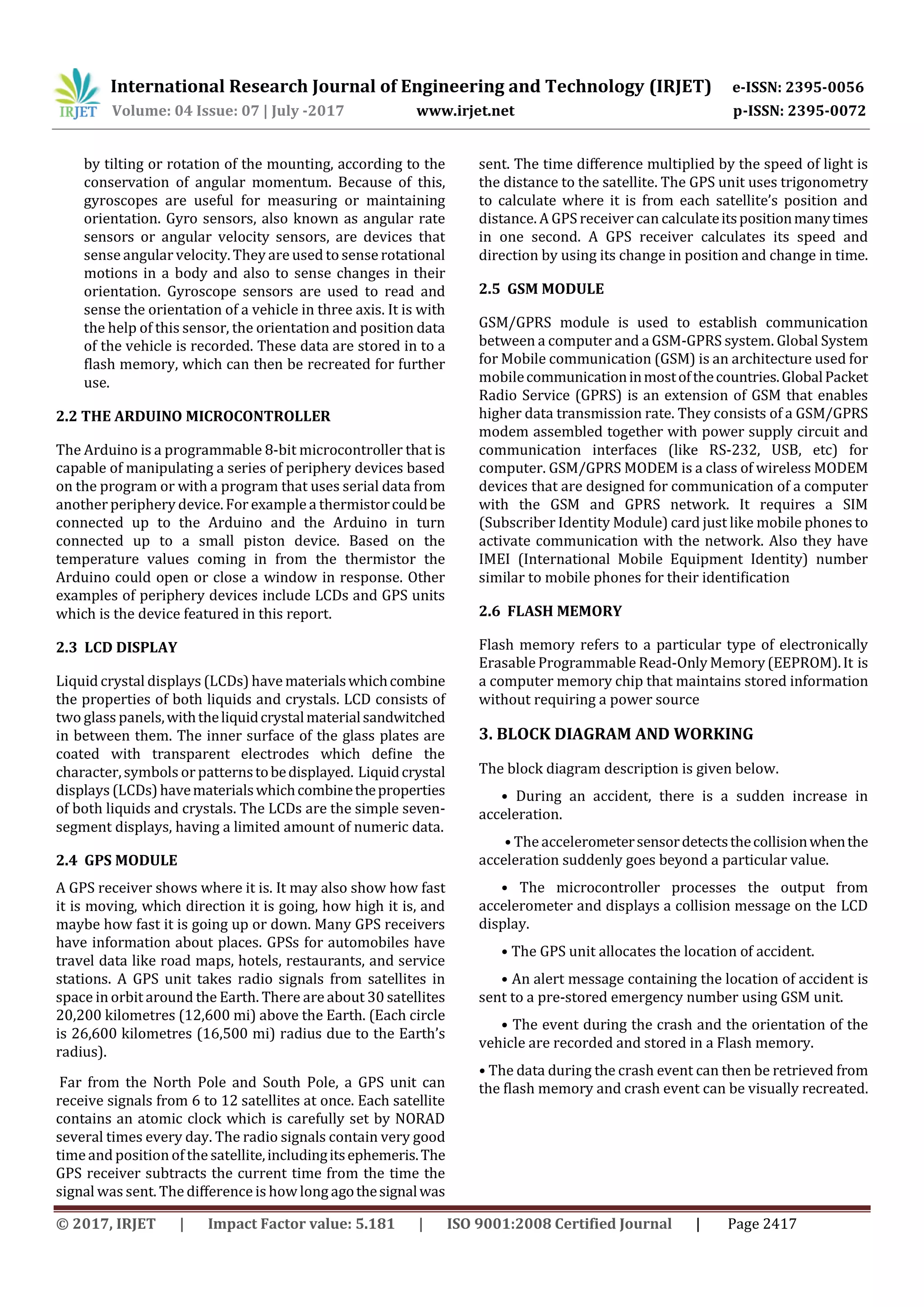 Event Data Recorder in Automobile | PDF