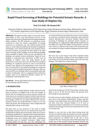 Rapid Visual Screening of Buildings for Potential Seismic Hazards: A ...