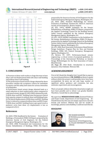 Non Linear Analysis of RCC Building with and Without Shear Wall | PDF