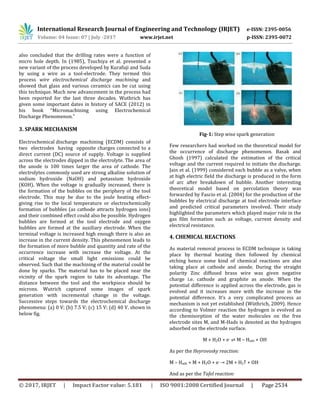 Machining of Borosilicate Glass with ECDM using Different Abrasives | PDF