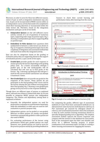 Quiz in MOOC: An Overview | PDF