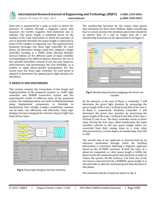 Traffic Lights Control System for Indian Cities using WSN and Fuzzy Control | PDF | Internet of ...