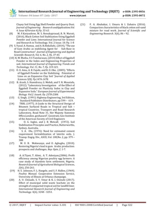 Effect of Compactive Effort on Strength Characteristics of Black Cotton Soil Admixed with ...
