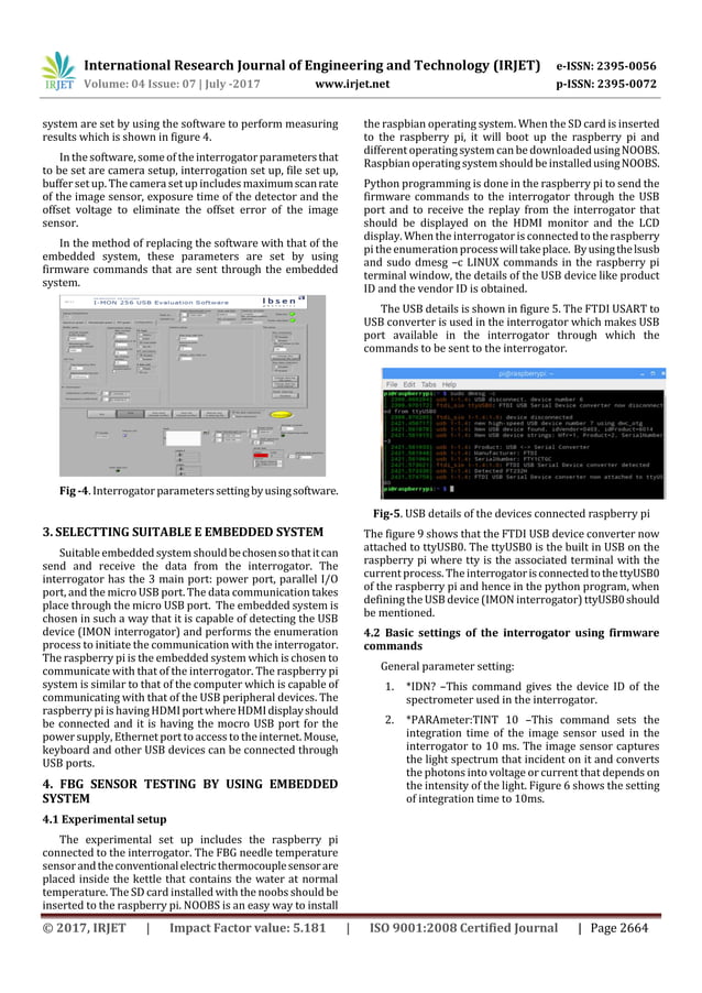 FBG Interrogator Communication with the Embedded System | PDF