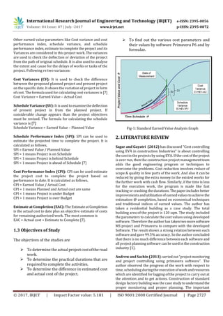 Cost Analysis of Road Construction Project by Earned Value Analysis ...