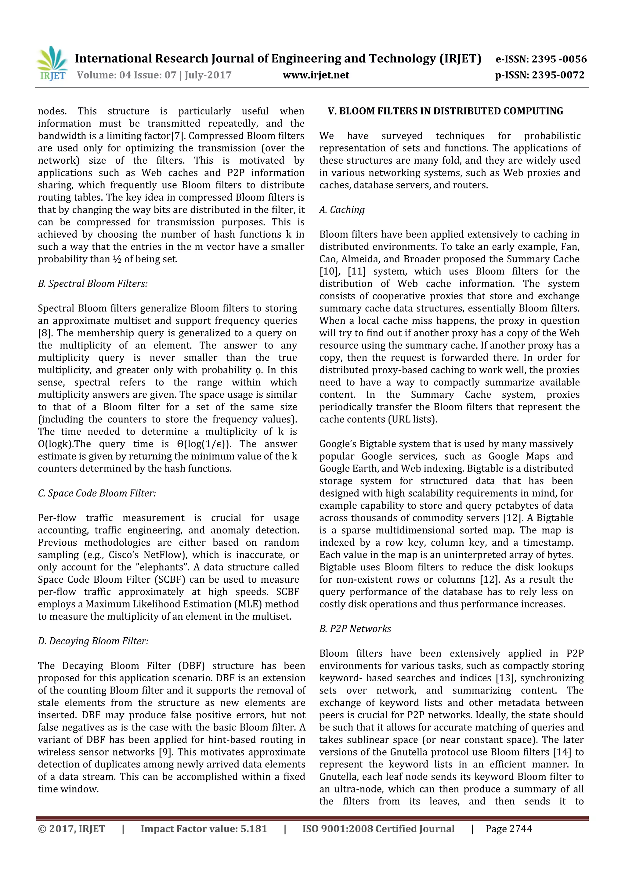 Bloom Filters: An Introduction | PDF | Programming Languages | Computing