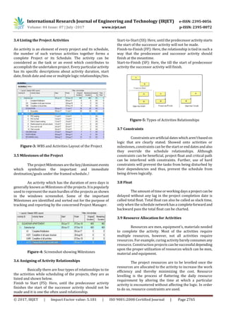 Planning, Scheduling and Allocation of Resources for Multi-Storied Structure using Oracle’s ...