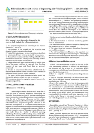 Planning, Scheduling and Allocation of Resources for Multi-Storied ...