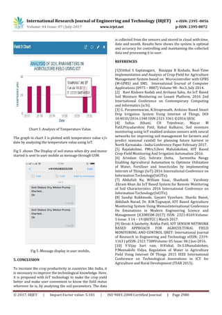 Analysis of Soil Parameters in Agriculture Field using IOT | PDF ...