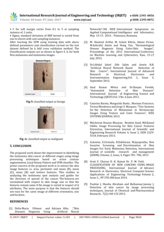 Detection of Skin Cancer using SVM | PDF
