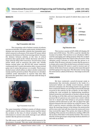Implementation of Smart Helmet | PDF