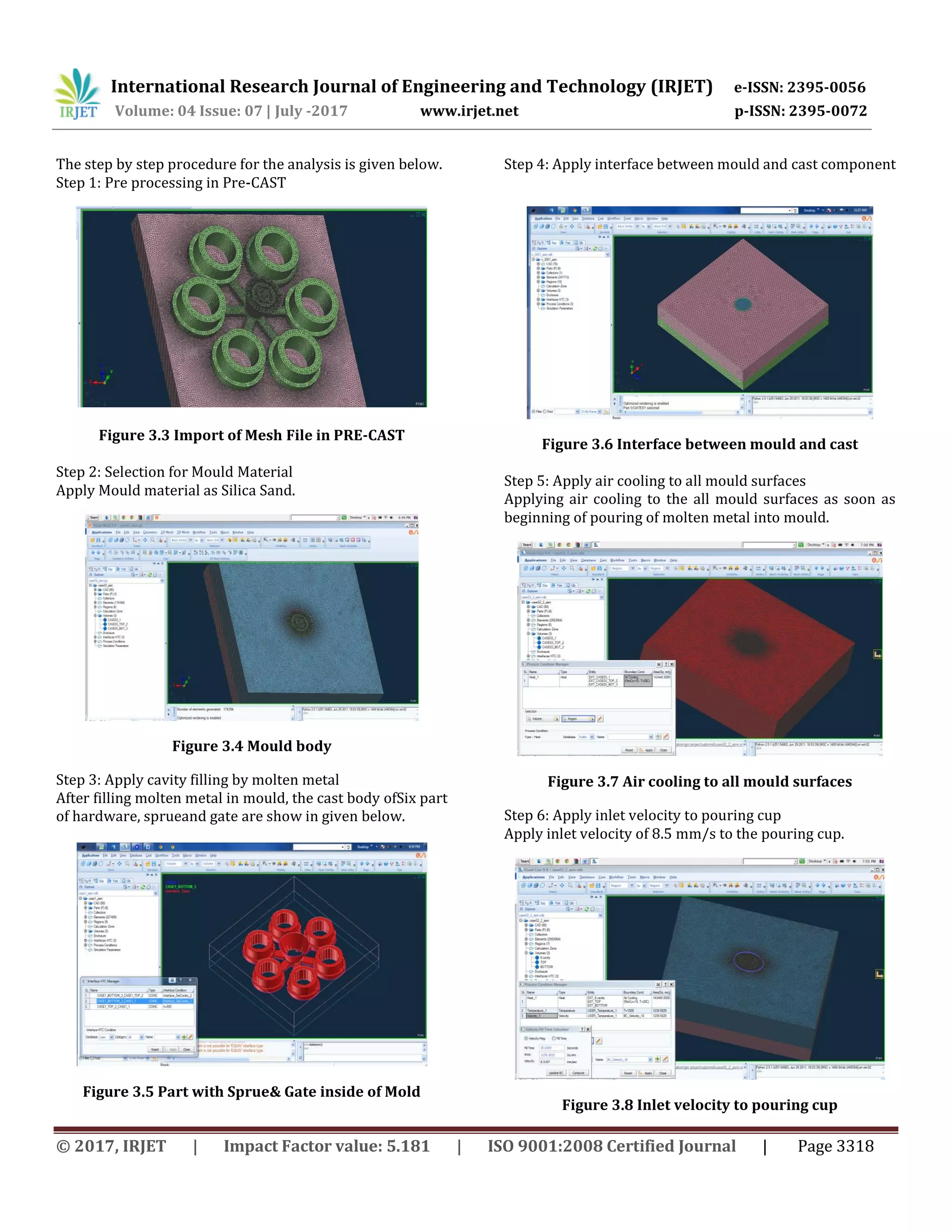 Casting Defect Identification and its Solution by Niyama Simulation | PDF | 3-D Graphics ...
