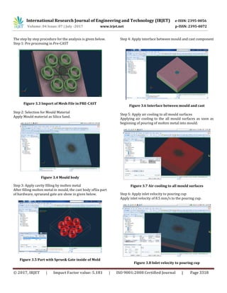 Casting Defect Identification and its Solution by Niyama Simulation | PDF | 3-D Graphics ...