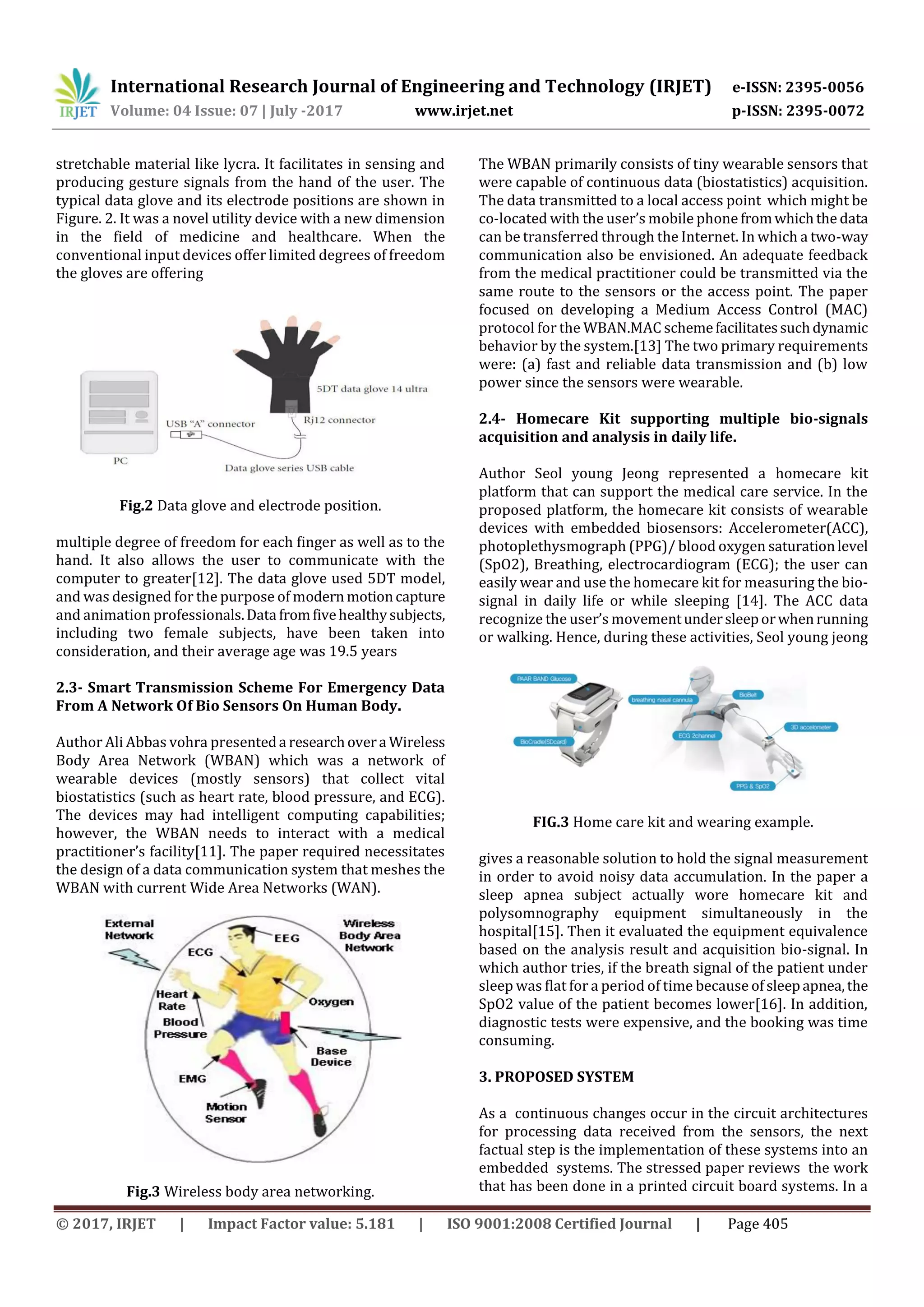Applications of Sensors to Detect the Behavior of Human. A Survey Paper | PDF | Wearable ...