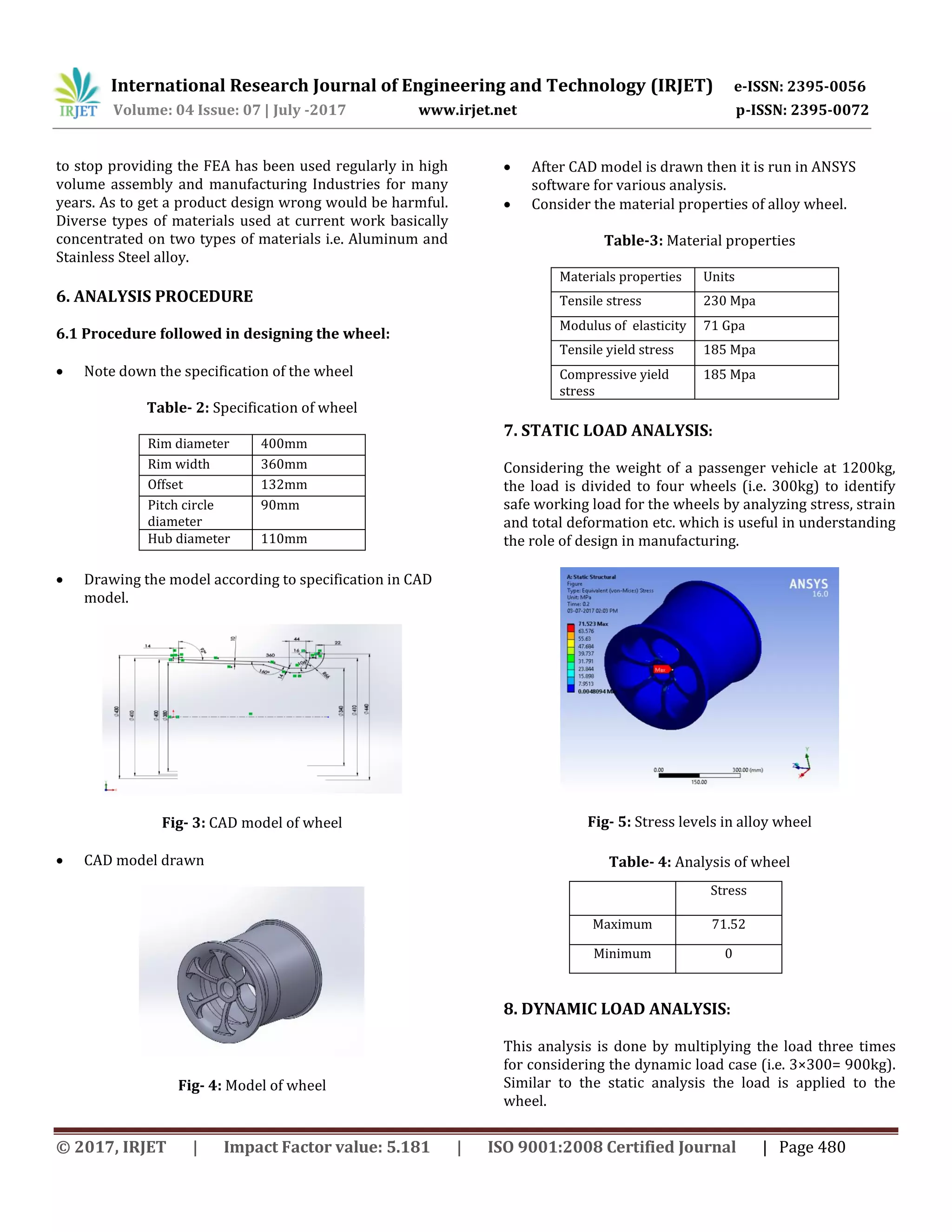 Minimization of Casting Defects in Aluminum Alloys Wheels through Manufacturing Processes ...