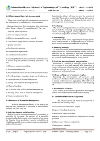 Application of ABC Analysis for Material Management of a Residential ...
