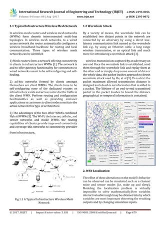 To Design a Hybrid Algorithm to Detect and Eliminate Wormhole Attack in Wireless Mesh Network ...