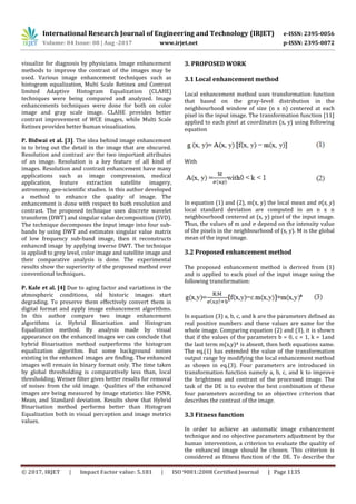 Image Contrast Enhancement Approach using Differential Evolution and Particle Swarm Optimization ...