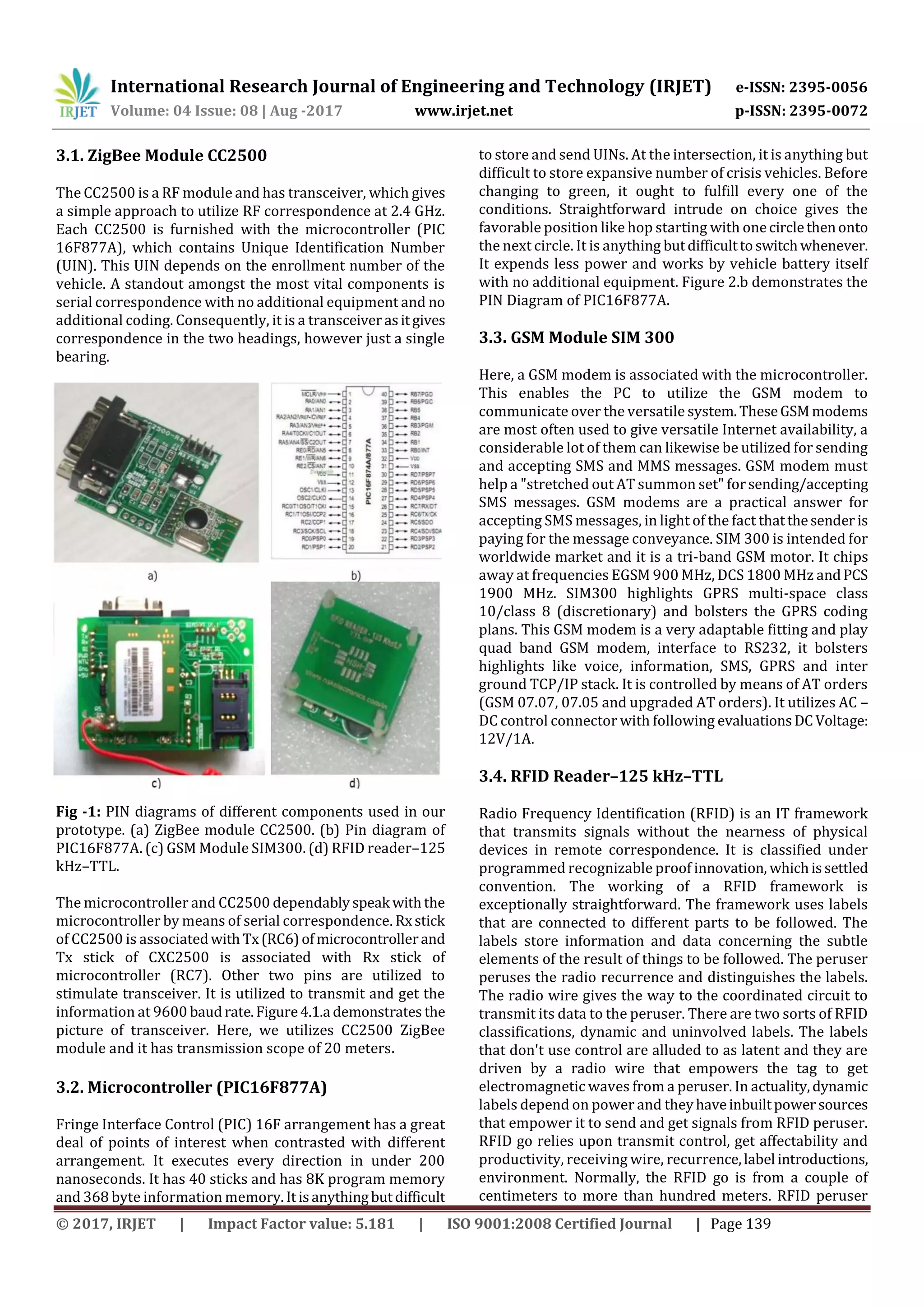 Wireless Sensor for Traffic Control System | PDF
