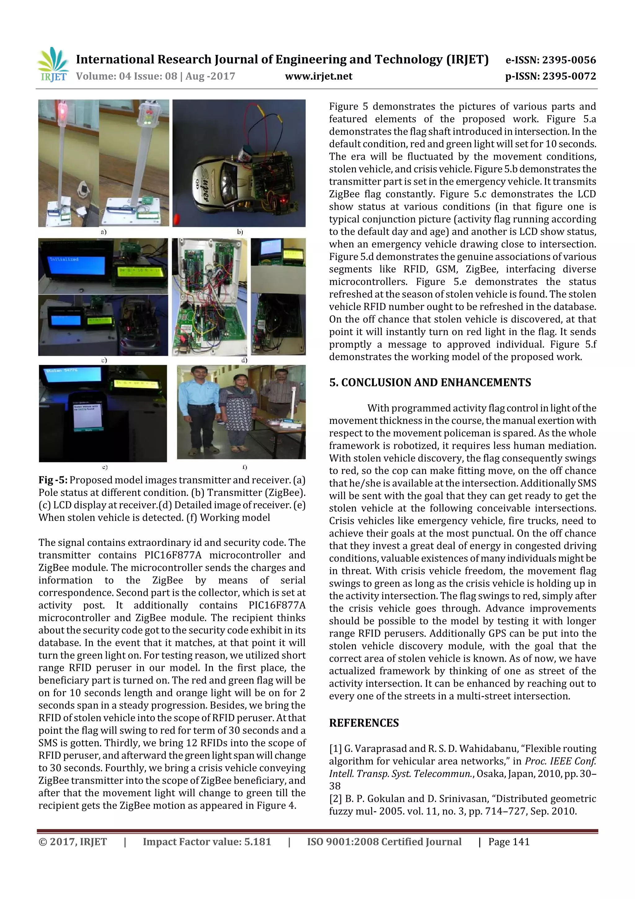 Wireless Sensor for Traffic Control System | PDF