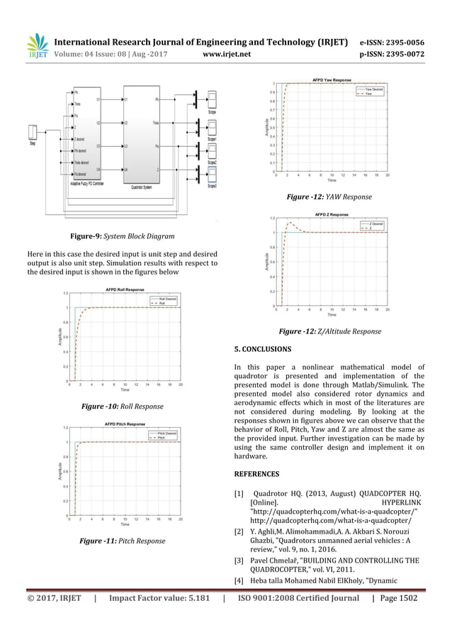 Quadrotor Control using Adaptive Fuzzy PD Technique | PDF | Radio Control | Hobbies & Interests