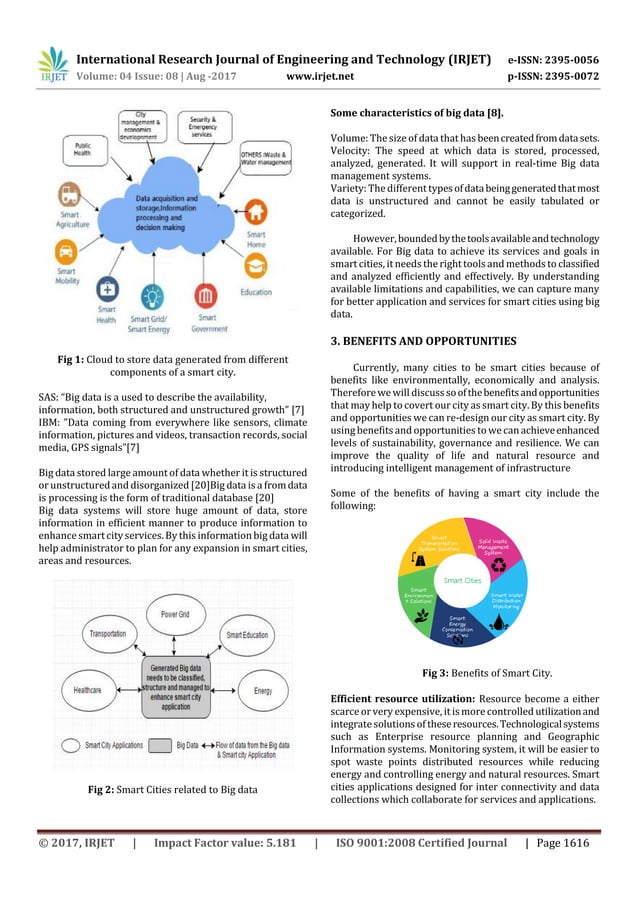 Smart Cities using Big Data Analytics | PDF