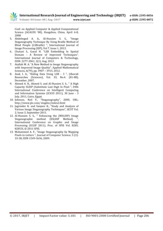 Image Steganography Method using Zero Order Hold Zooming and Reversible Data Hiding | PDF