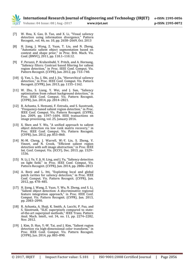 Implementation of High Dimension Colour Transform in Domain of Image Processing | PDF