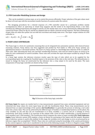 Speed Control of a Seperately Excited DC Motor by Implementing Fuzzy Logic Controller | PDF