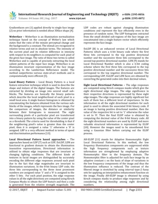 Performance Evaluation of Illumination Invariant Face Recognition Algorthims | PDF