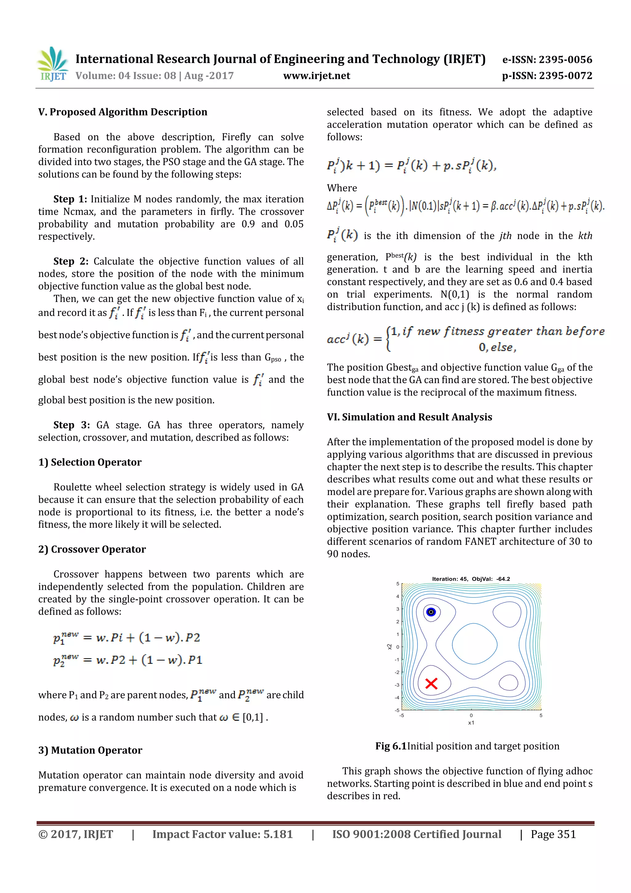 PSO Based Design Perforamnce in FANET | PDF