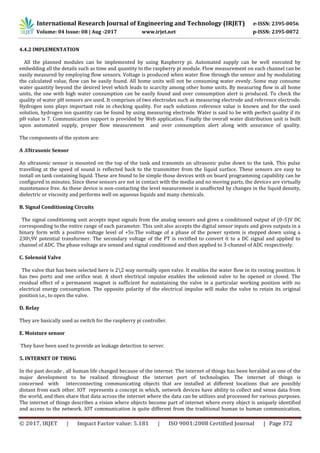 e-Water Supply System using Python, Raspberry Pi and IOT | PDF