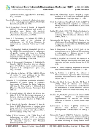 Bioconversion of Cellulosic Materials by the action of Microbial Cellulases | PDF