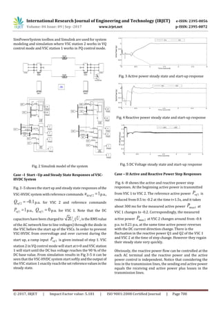 Steady State Fault Analysis of VSC- HVDC Transmission System | PDF