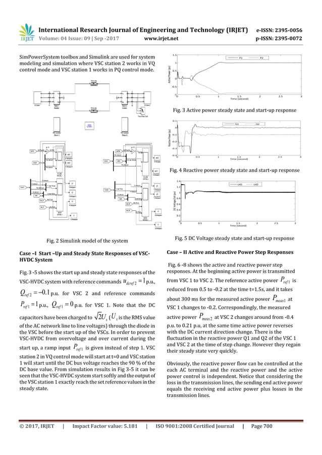 Steady State Fault Analysis Of Vsc Hvdc Transmission System Pdf