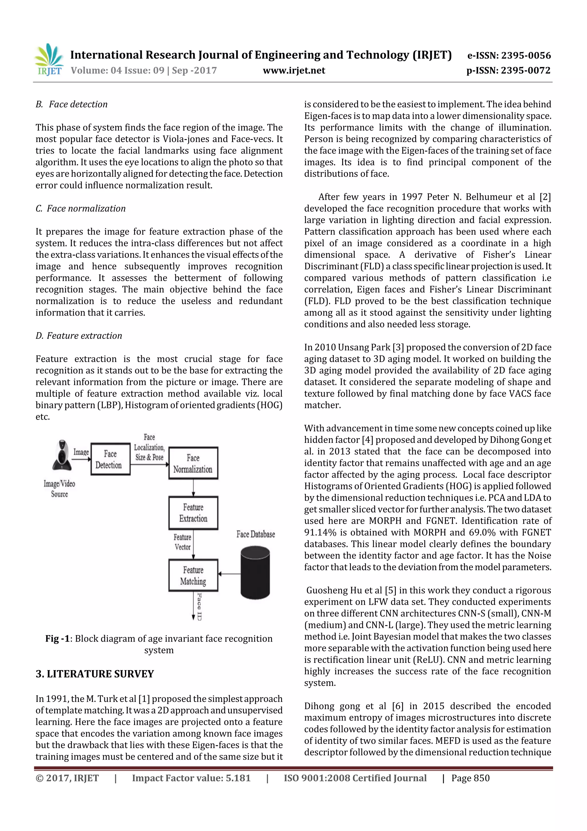 Progression in Large Age-Gap Face Verification | PDF