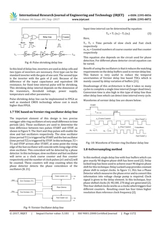 Comparative Study of Delay Line Based Time to Digital Converter using FPGA | PDF
