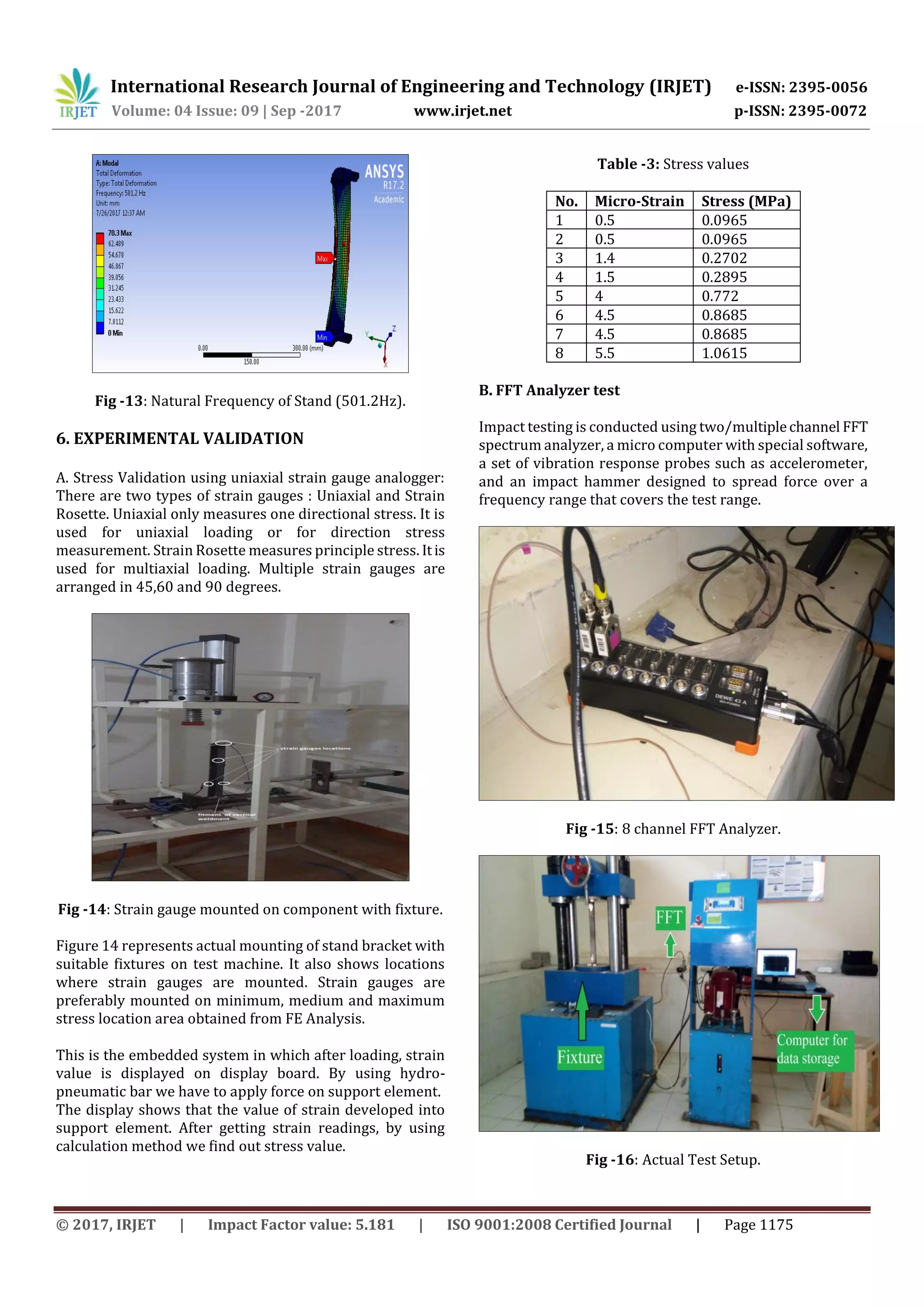 Design and Analysis of Vertical Industrial Pump Casing Stand | PDF