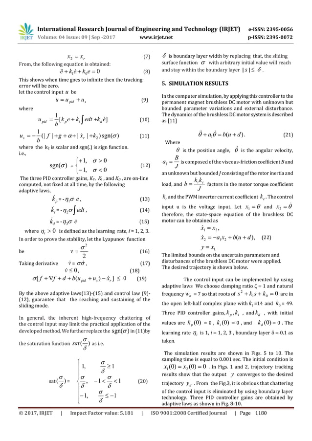 Design Of Adaptive Sliding Mode Control With Fuzzy Controller And Pid Tuning For Uncertain