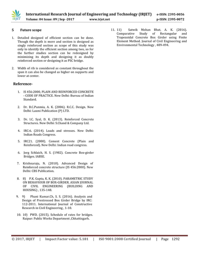 Parametric Comparison of Rectangular and Trapezoidal Box Girder Bridge ...