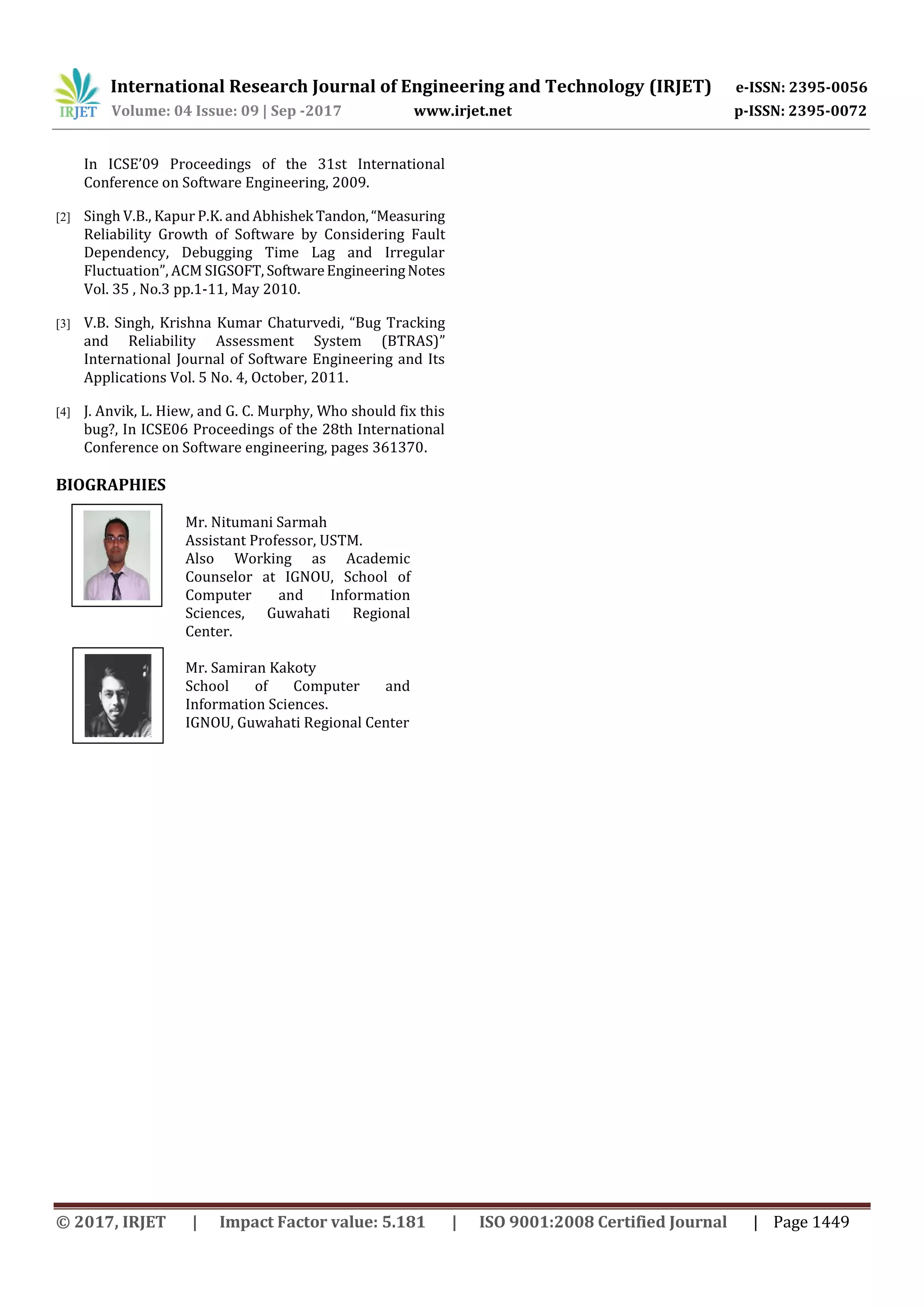 Bug Tracking System (BTS) | PDF