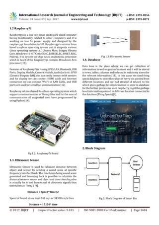 IOT Based Smart Bin | PDF | Internet of Things | Internet